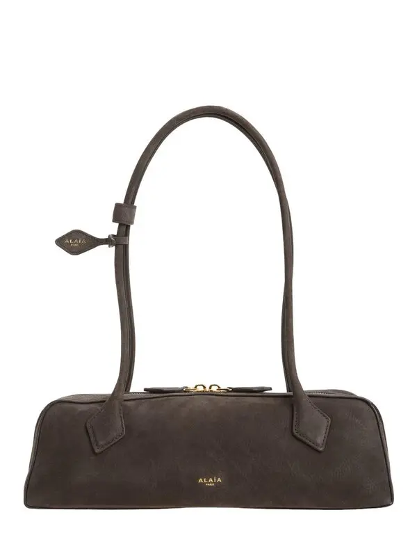 Alaïa Medium Le Teckel Shoulder Bag - Anthracite