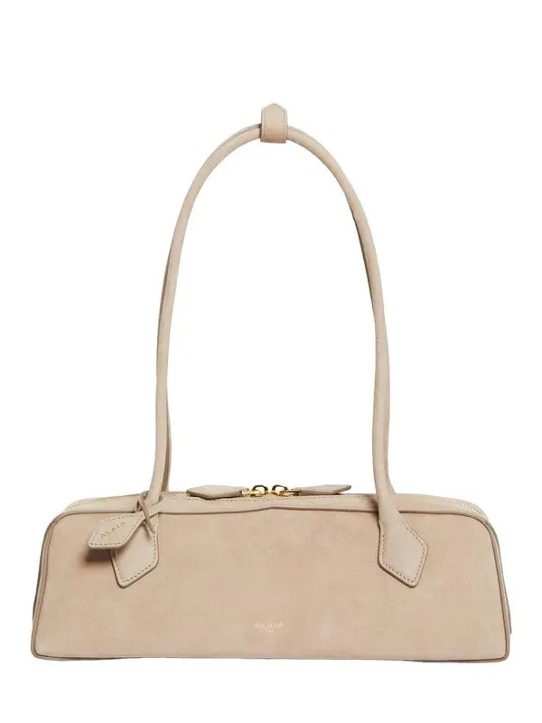 Alaïa Medium Le Teckel Shoulder Bag - Sand