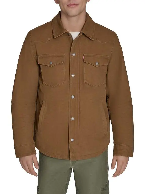 LEVI'S Western Shirt Jacket - Brown