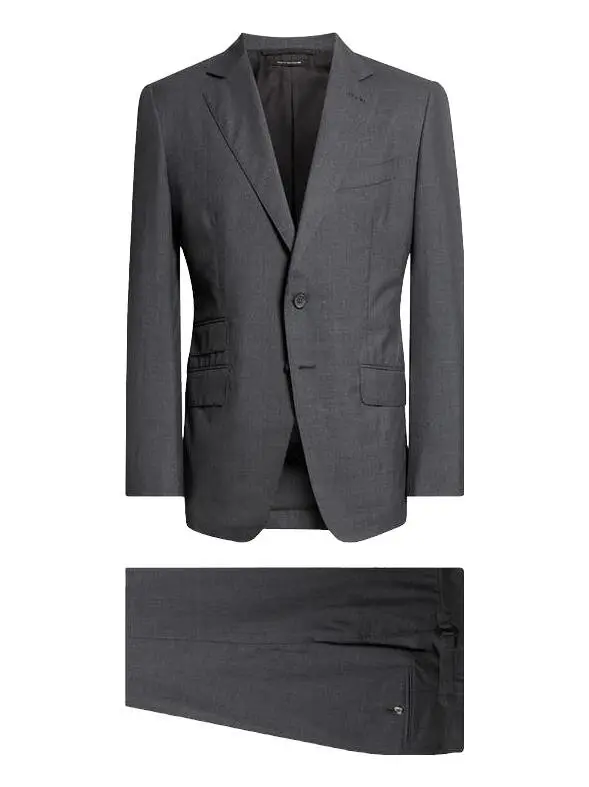 TOM FORD O'connor Wool Plain Weave Suit - Tay Graphite