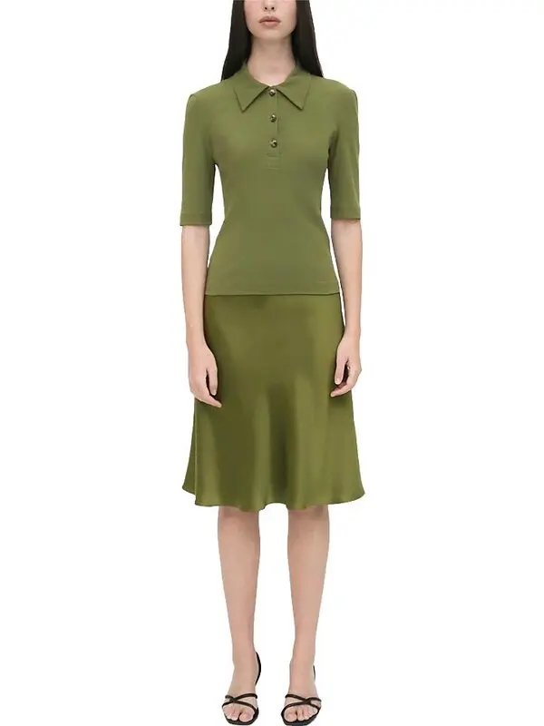 Rosetta Getty Polo T-shirt - Olive