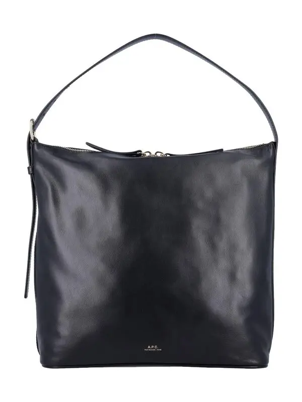 A.p.c. Vera Shoulder Bag - Black