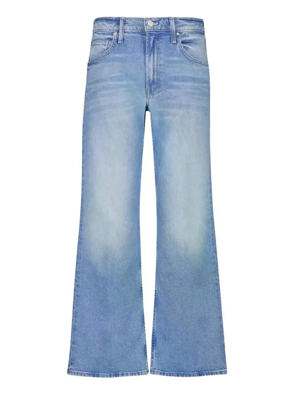 MOTHER Bookie High-rise Flared Jeans - Blue