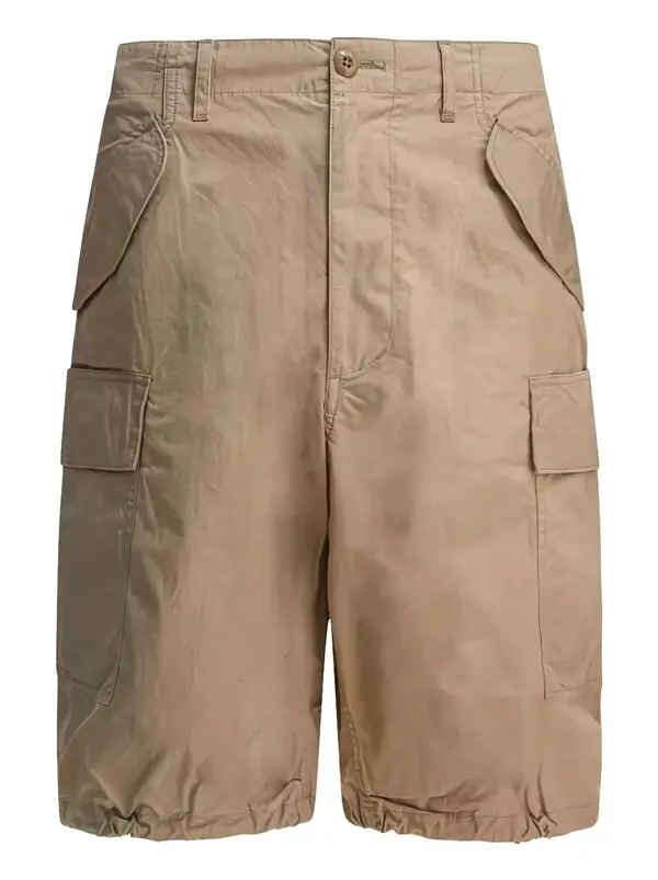 BEAMS Cargo-pocket Cotton Shorts - Brown