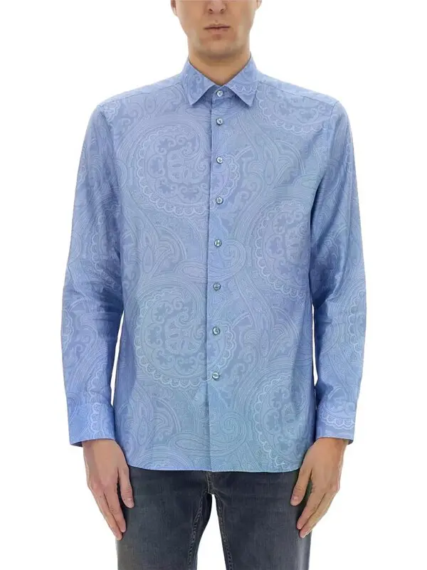 Etro Paisley Shirt - Blue