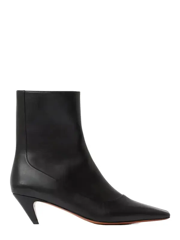 Stella McCartney Square-toe Ankle Boots - Black