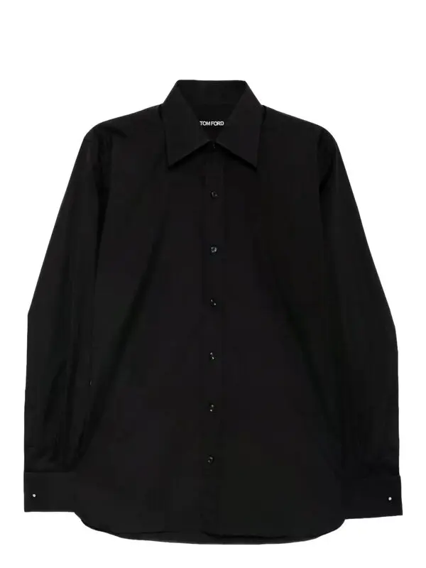 TOM FORD Long-sleeved Shirt - Black