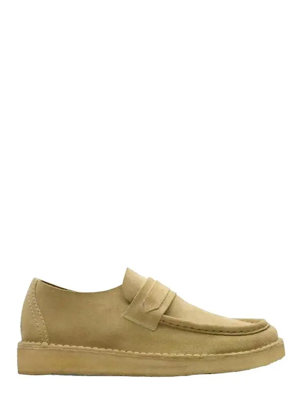 Clarks Nomad Maple Suede Loafers - Neutrals