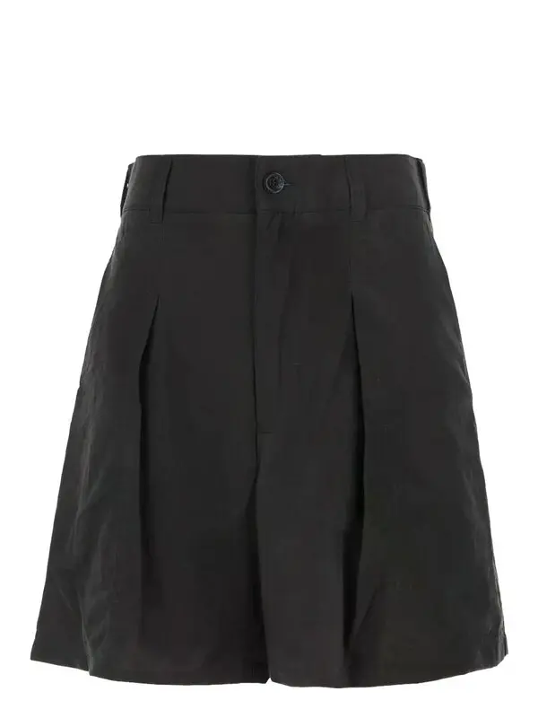 DEPARTMENT 5 Pleated Pocket Shorts - Black