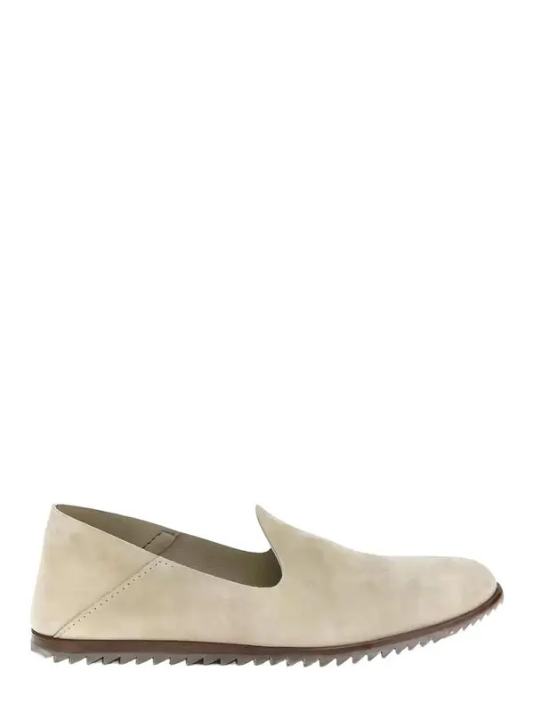 PEDRO GARCIA Suede Loafers - Neutrals