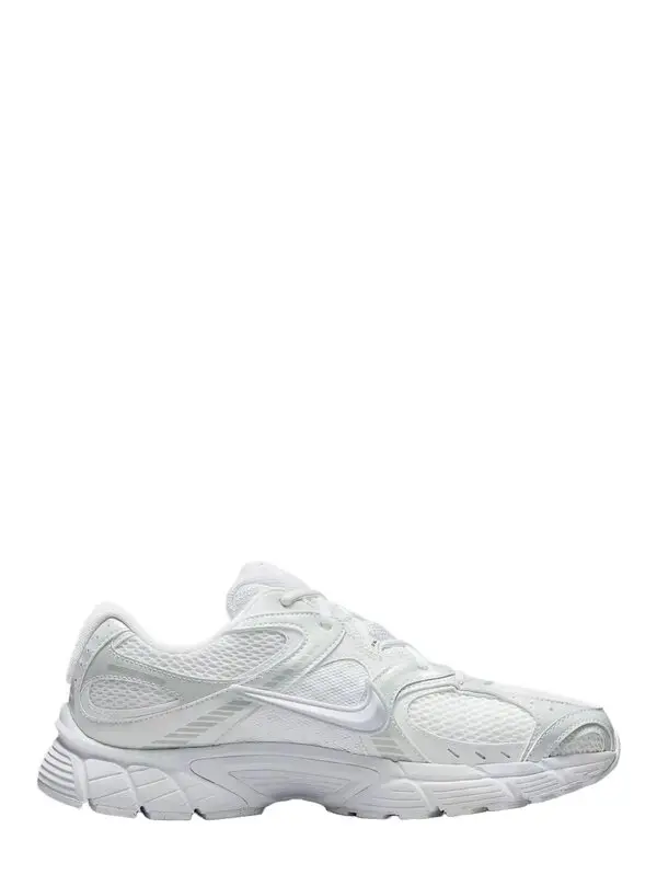 Nike Metallic Silver Sneakers - White