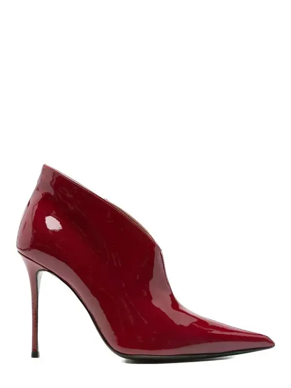 GIUSEPPE ZANOTTI 105mm Cluedo Pointed-toe Ankle Boots - Red