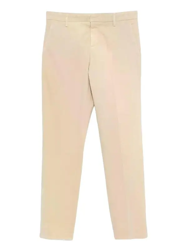 DONDUP Cotton Trousers - Neutrals