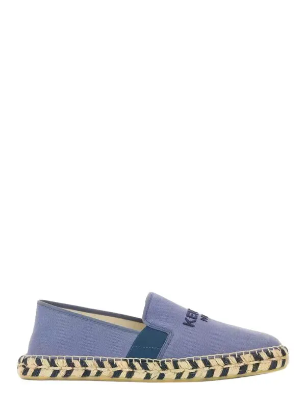 Kenzo Embroidered Logo Espadrilles - Blue