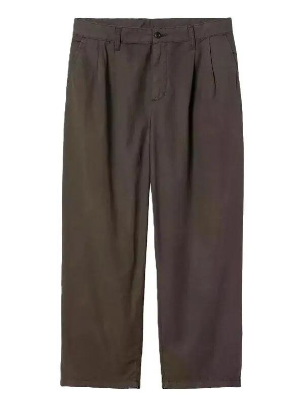 Carhartt Work In Progress Evan Pleated Trousers - Brown