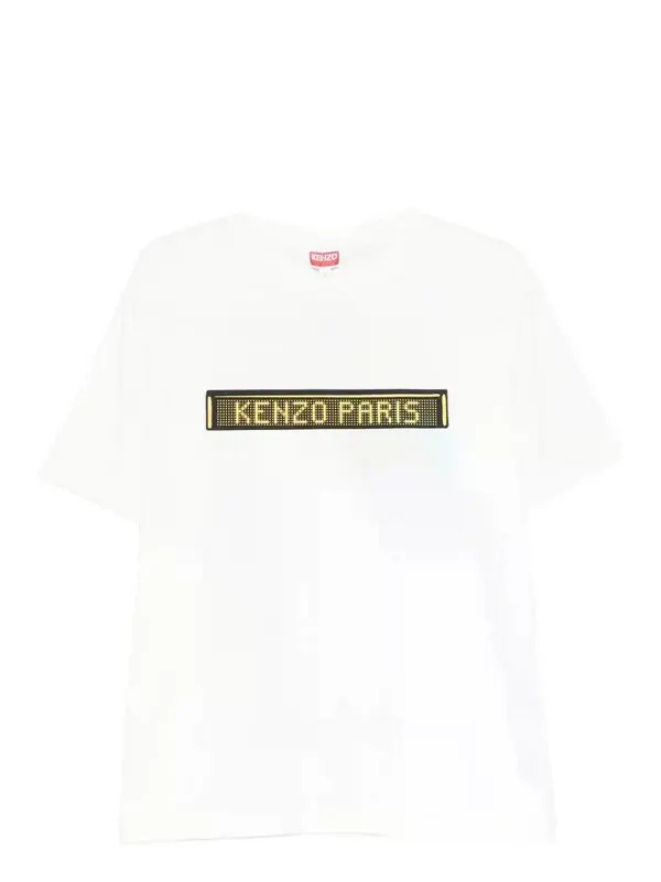 Kenzo Graphic-print Cotton T-shirt - White