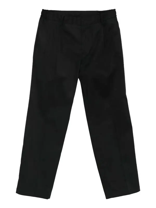 Dolce & Gabbana Pleated Front Regular Trousers - Black
