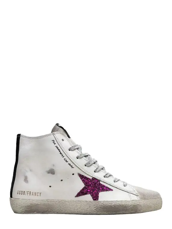 Golden Goose Francy High-top Sneakers - White
