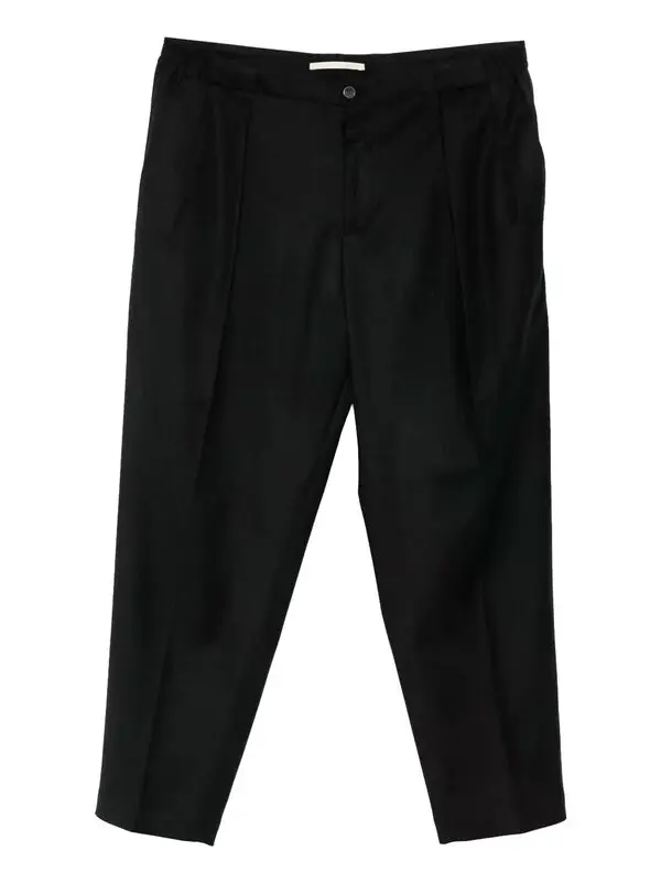 BRIGLIA 1949 Pleated-pocket Trousers - Black