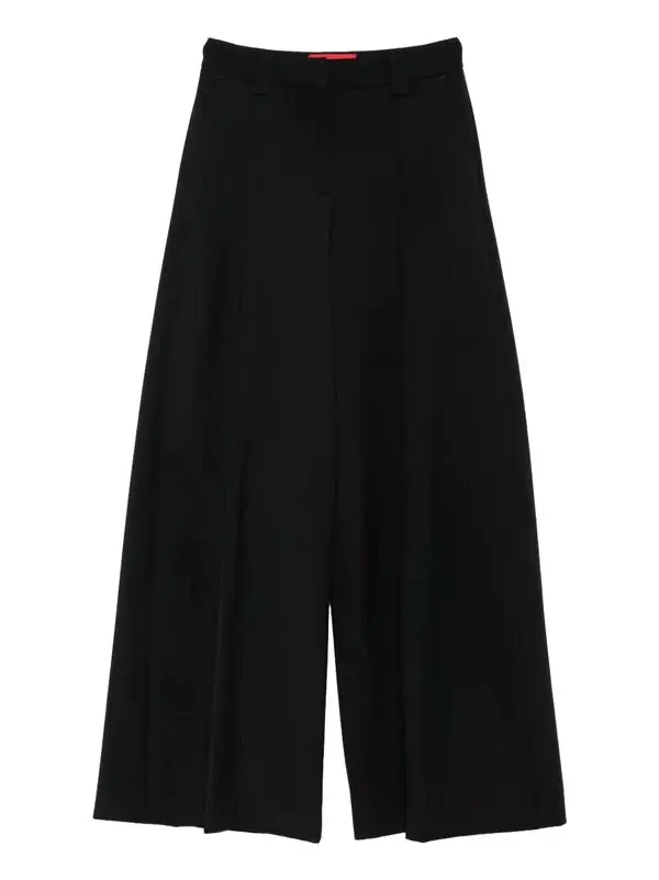 THELATEST Pleated Trousers - Black