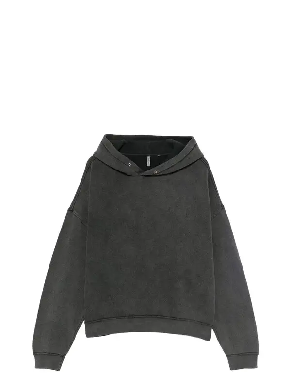SUNFLOWER Washed Cotton Hoodie - Grey