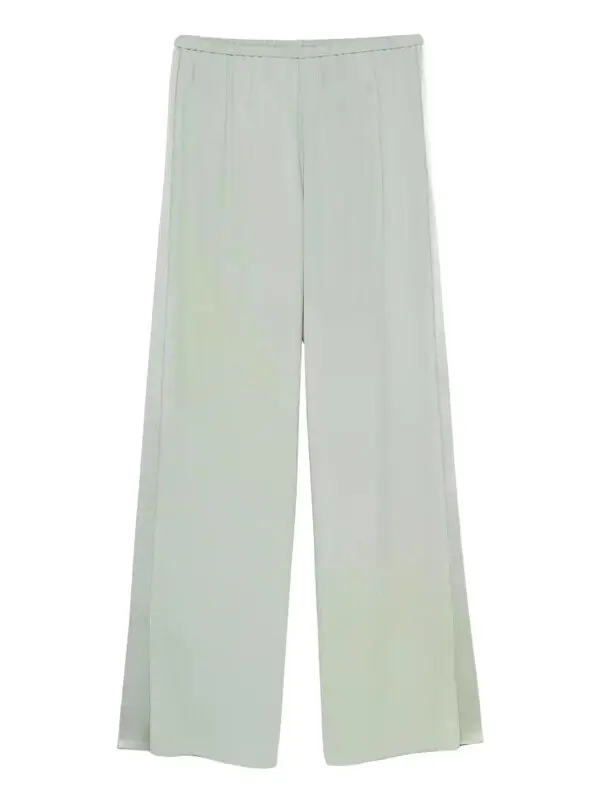 FORTE_FORTE Elasticated-waist Trousers - Green