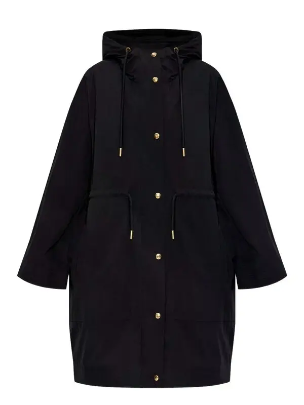 Moncler Detachable-lining Parka Coat - Black