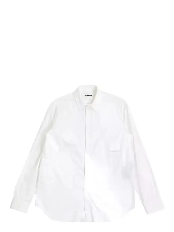 JIL SANDER Concealed Button-cuffs Shirt - White