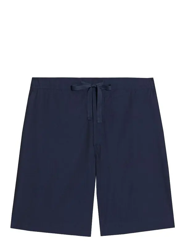 Orlebar Brown Cotton-poplin Drawstring Shorts - Navy