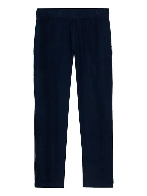 Orlebar Brown Sennan Tapered Cottonterry Sweatpants - Navy