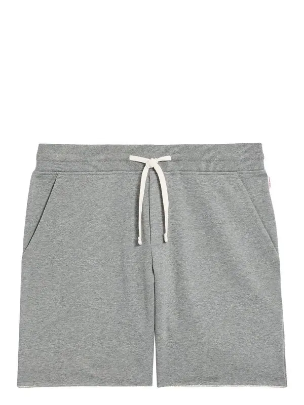 Orlebar Brown Corot French Cotton-blend Terry Shorts - Gray
