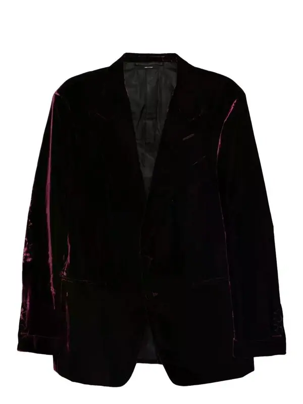 TOM FORD Shelton Cocktail Blazer - Red