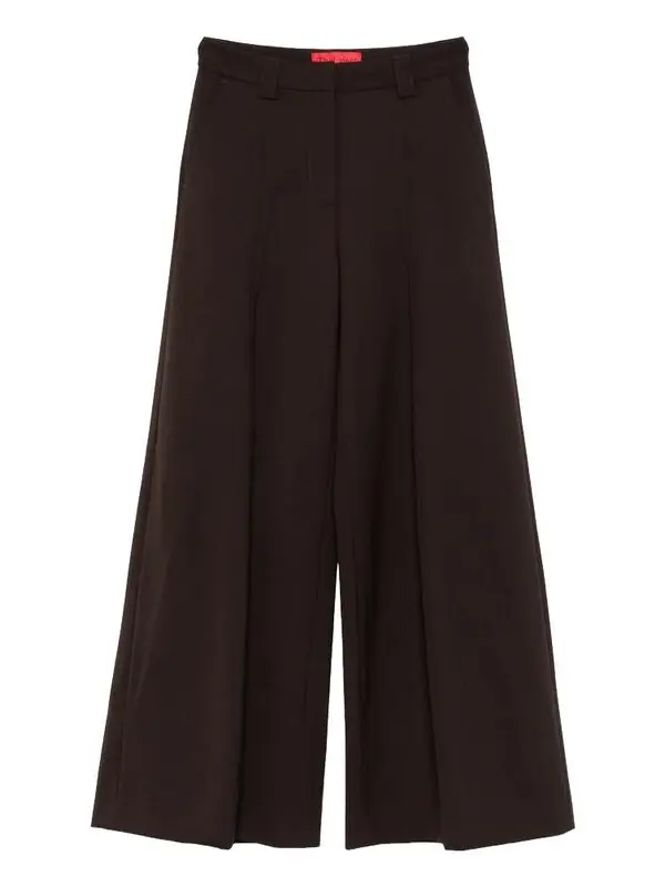 THE LATEST Wide Leg Trousers - Brown