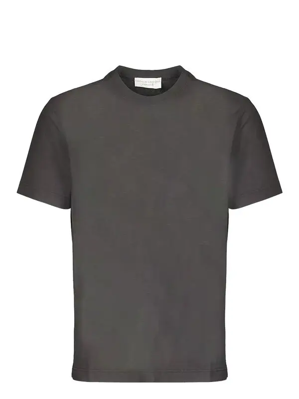 FILIPPO DE LAURENTIIS Short-sleeved Crew-neck T-shirt - Brown