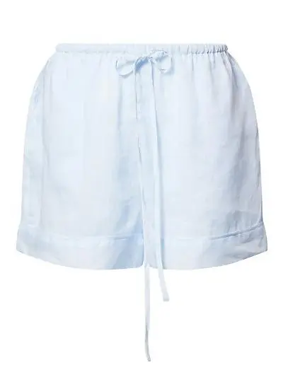 Dissh Kai Woven Ramie Shorts - Cornflower