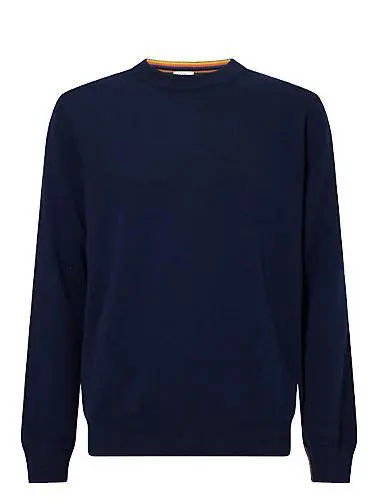 Paul Smith Crewneck Cashmere Jumper - Very Dark Navy