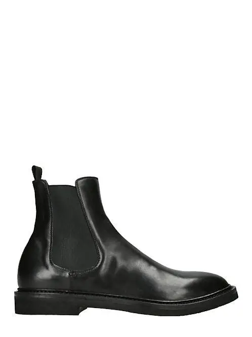 Officine Creative Hopkins Flexi Leather Chelsea Boots - Black
