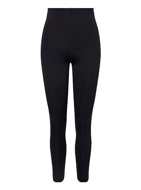Commando Neoprene Stretch-woven Leggings - Black