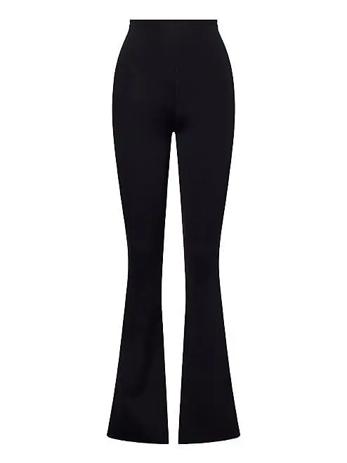 Commando Neoprene Stretch-woven Leggings - Black