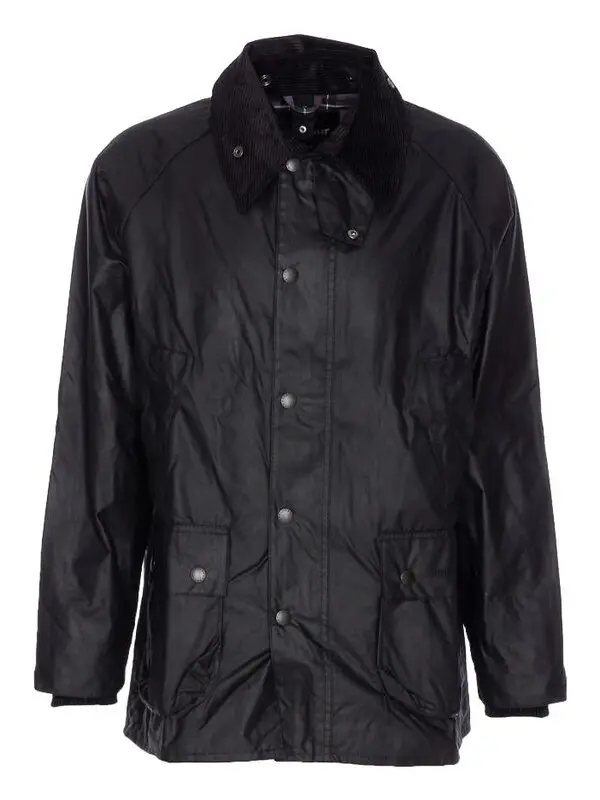 Barbour Bedale Waxed Jacket - Black
