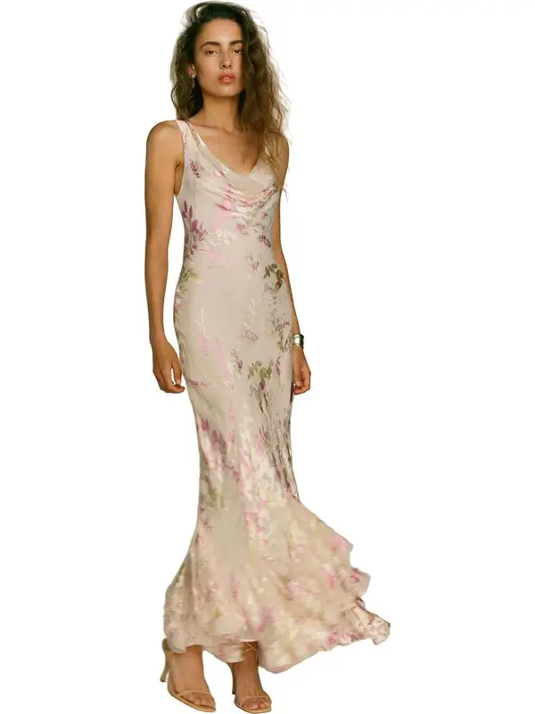 REFORMATION Evanthe Maxi Dress - Ivory