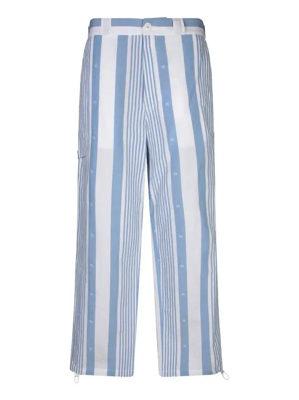 Givenchy Striped Trousers - Blue