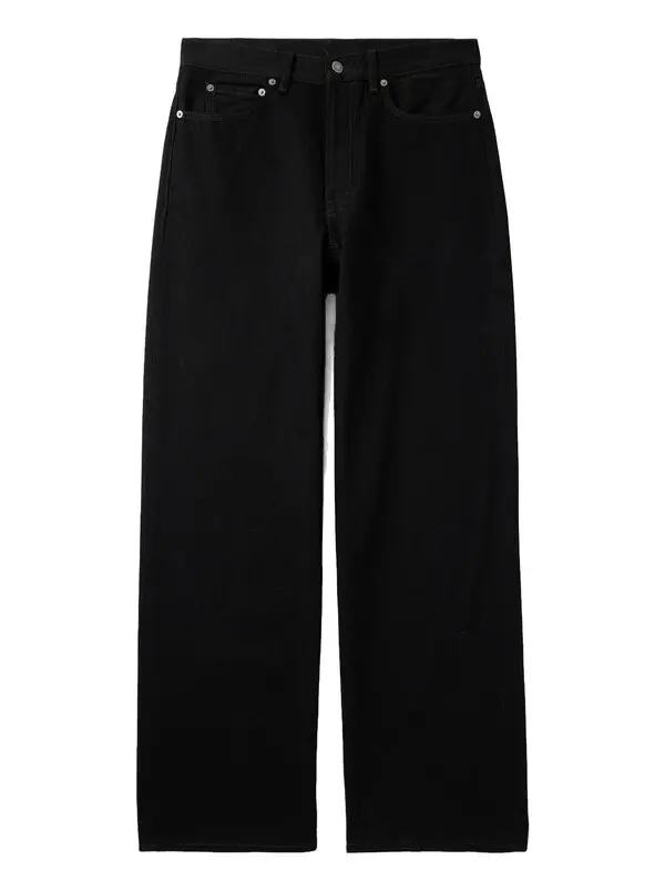 Acne Studios 1981 Wide-leg Jeans - Black