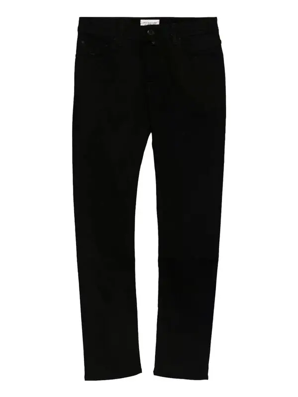 Jacob Cohen Five-pocket Straight Leg Jeans - Black