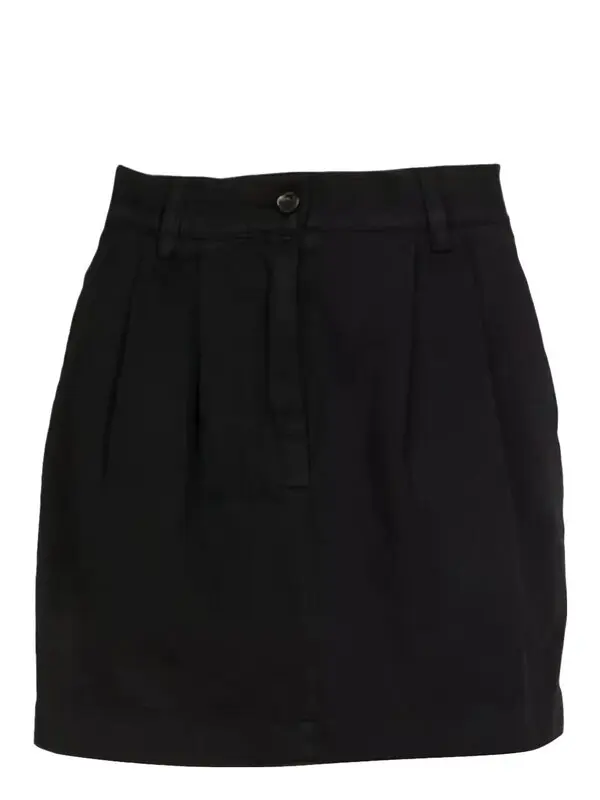 DEPARTMENT 5 Pleated A-line Skirt - Black