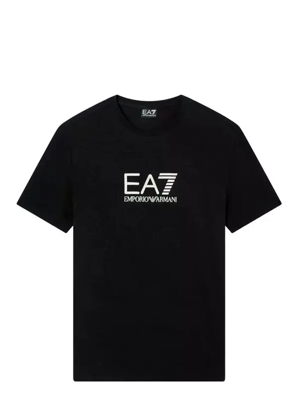 Emporio Armani Logo-print T-shirt - Black