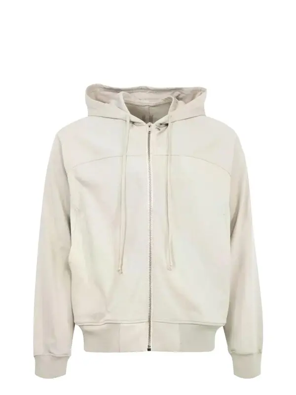 Rick Owens Zip-up Hoodie - Neutrals