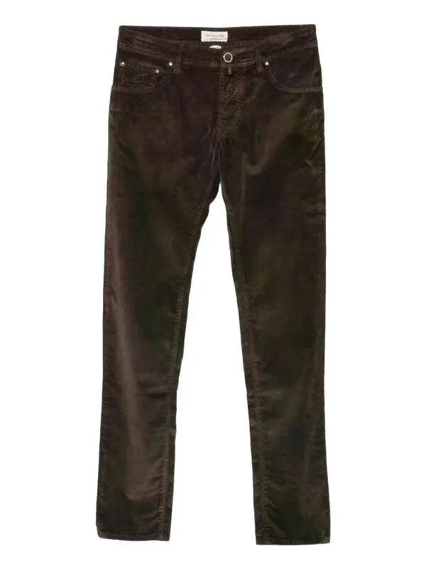 Jacob Cohen Corduroy Trousers - Brown