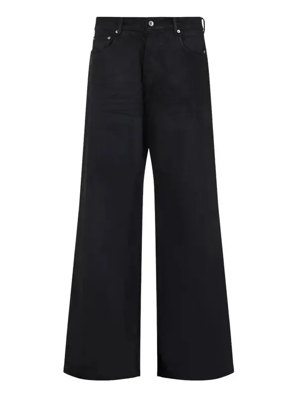 Rick Owens Wide-leg Jeans - Black
