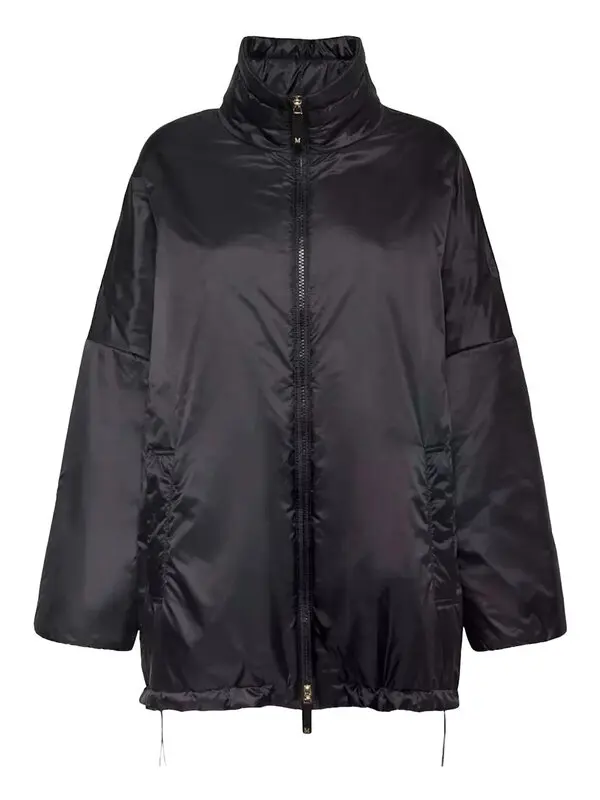 Max Mara Padded Zip-front Jacket - Black